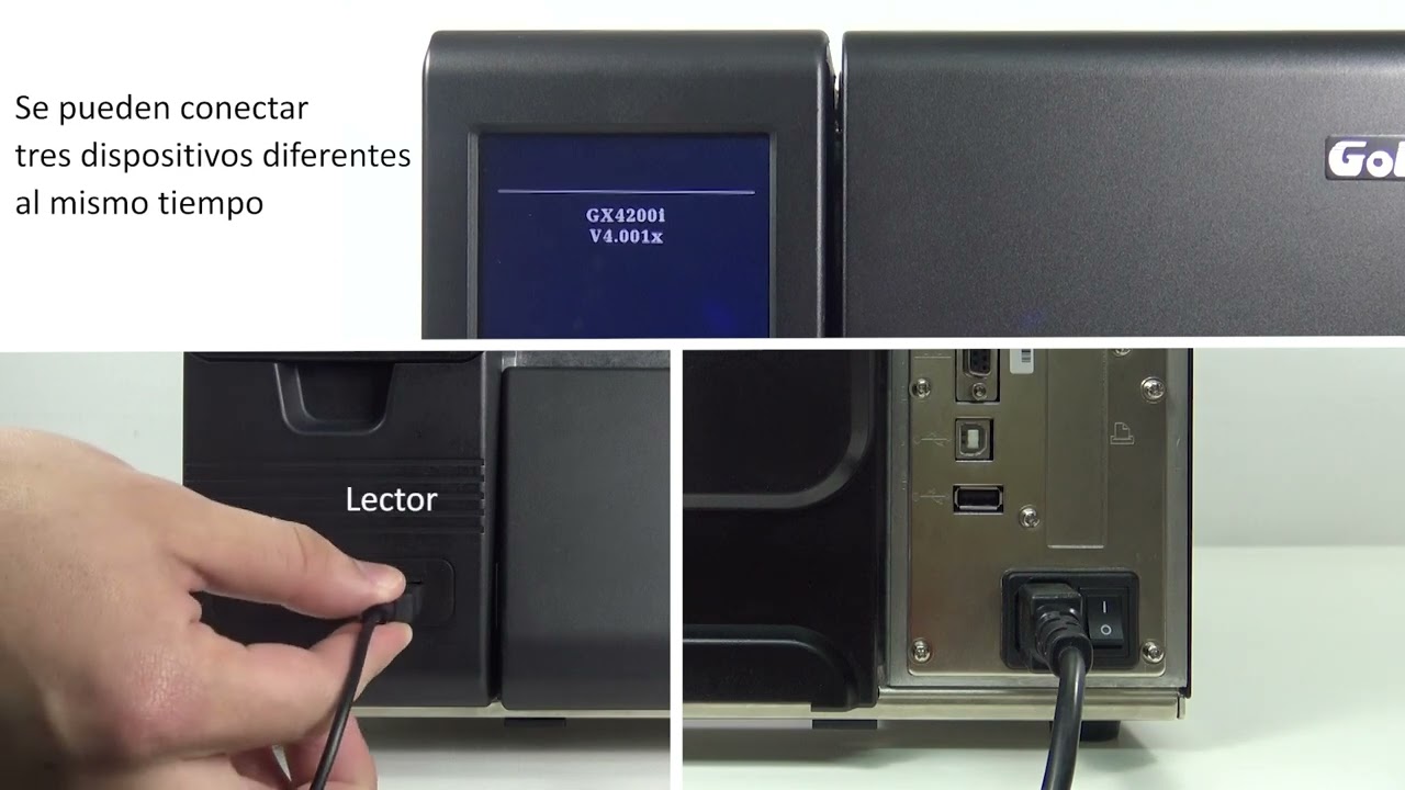 Impresoras Godex GX4000i series - YouTube
