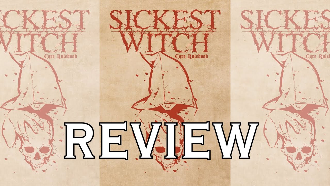 Sickest Witch RPG Review - Mork Borg OSR Core Rulebook by Severed Books ...