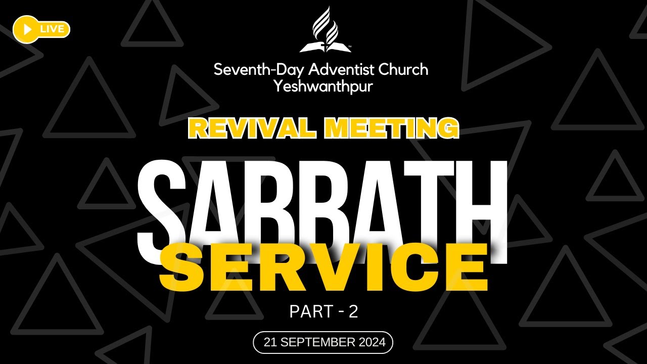 Are You Ready? || Revival Meeting || Sabbath Service - Part 2 || 21 ...