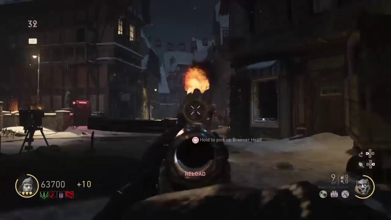 Call of Duty WWII Nazi Zombies Gameplay - YouTube