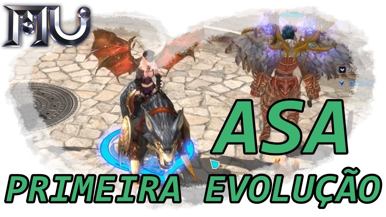 PRIMEIRA EVOLUÇÃO DA ASA (e tutorial) - MU LEGENDS - YouTube