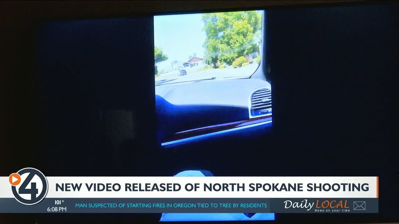 Newly released video recorded by suspect shows North Spokane shooting ...