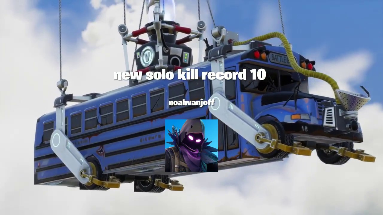 new solo kill record on fortnite - YouTube