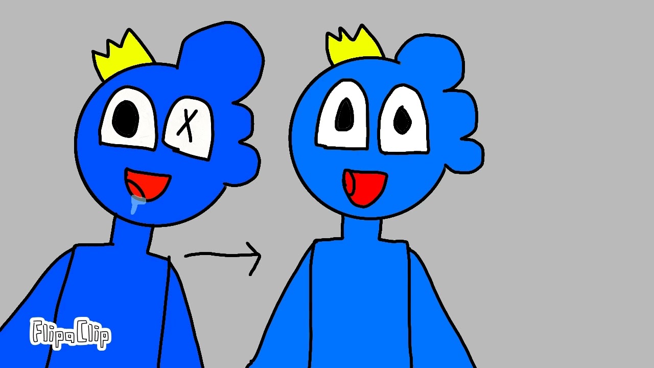 Rainbow friends blue roblox - YouTube