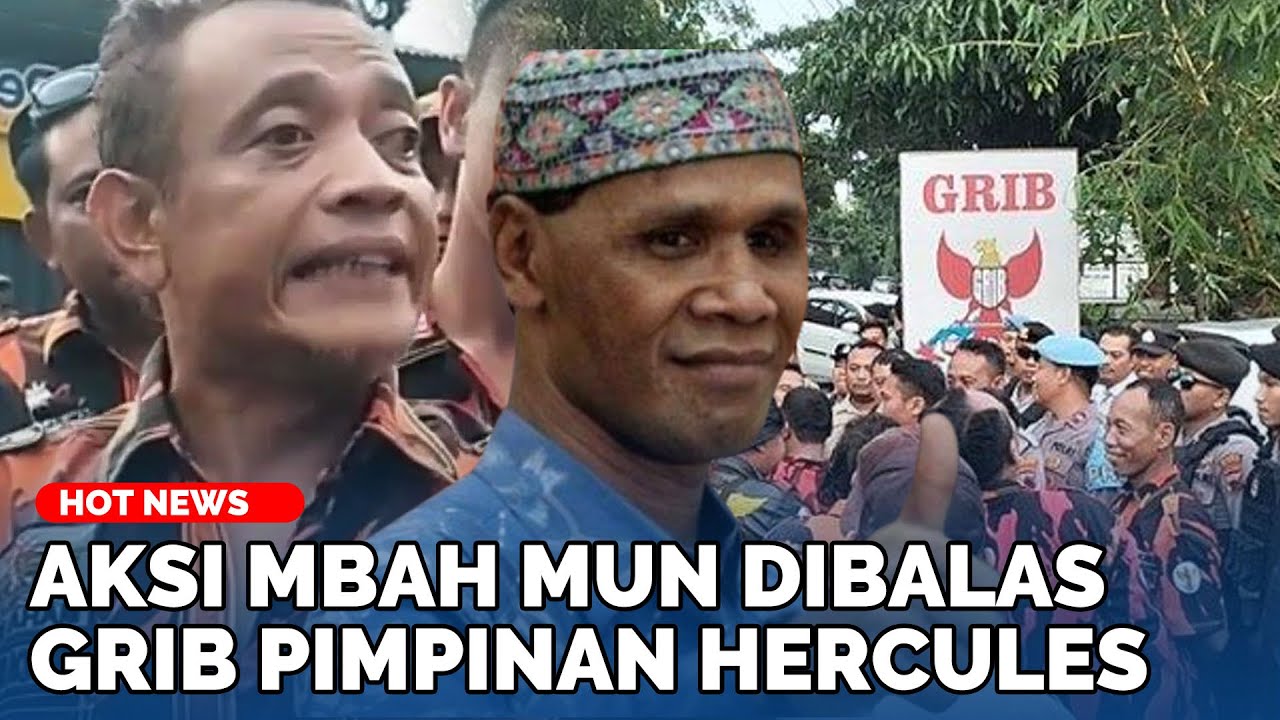 GRIB Pimpinan Hercules Duel Lawan Pemuda Pancasila di BLORA, TNI-Polri ...