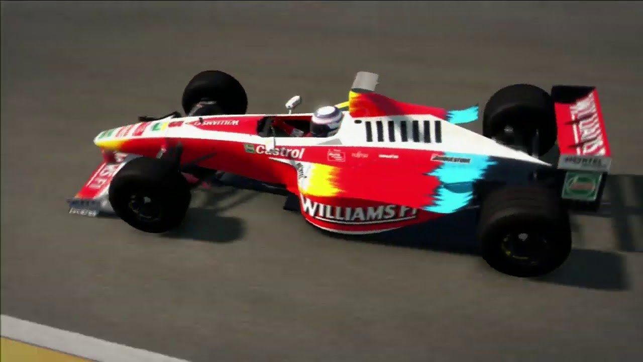 FORMULA 1 2013 CARROS CLASSICOS DOS ANOS 90 WILLIAMS DO ALAN PROST ...