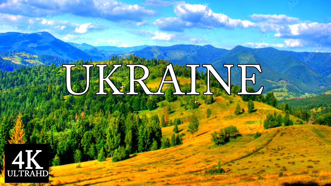 Ukraine 4K - Beautiful Lviv Panoramic Aerial View With Relaxing Piano ...