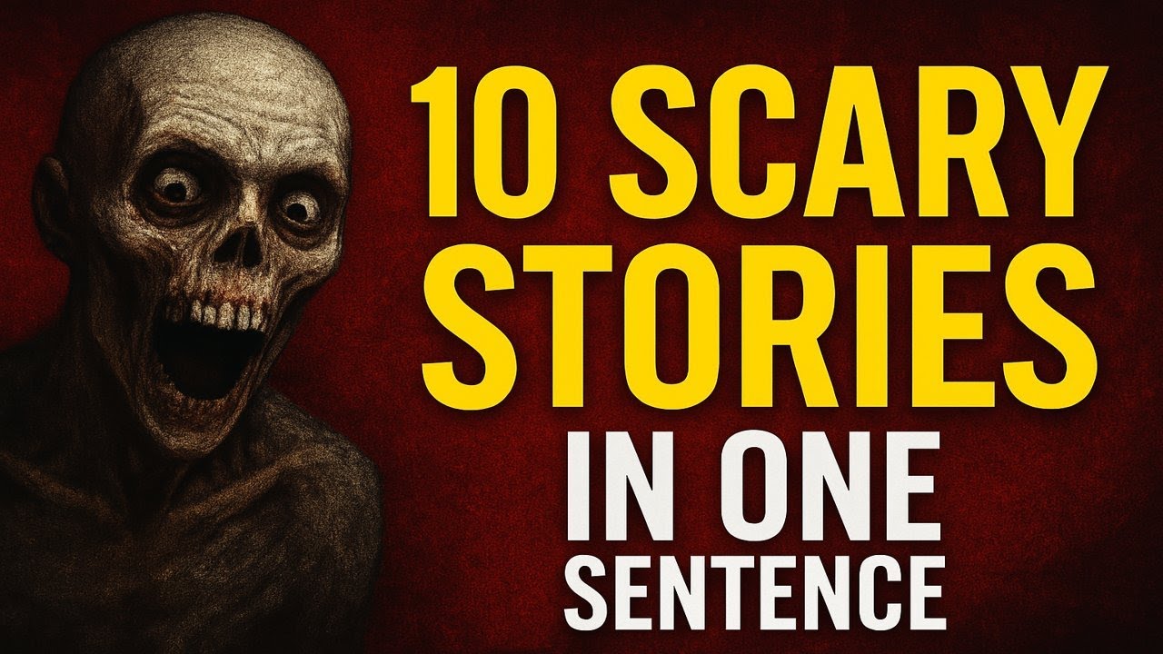 10 One Sentence Horror Stories That Will Haunt You - YouTube