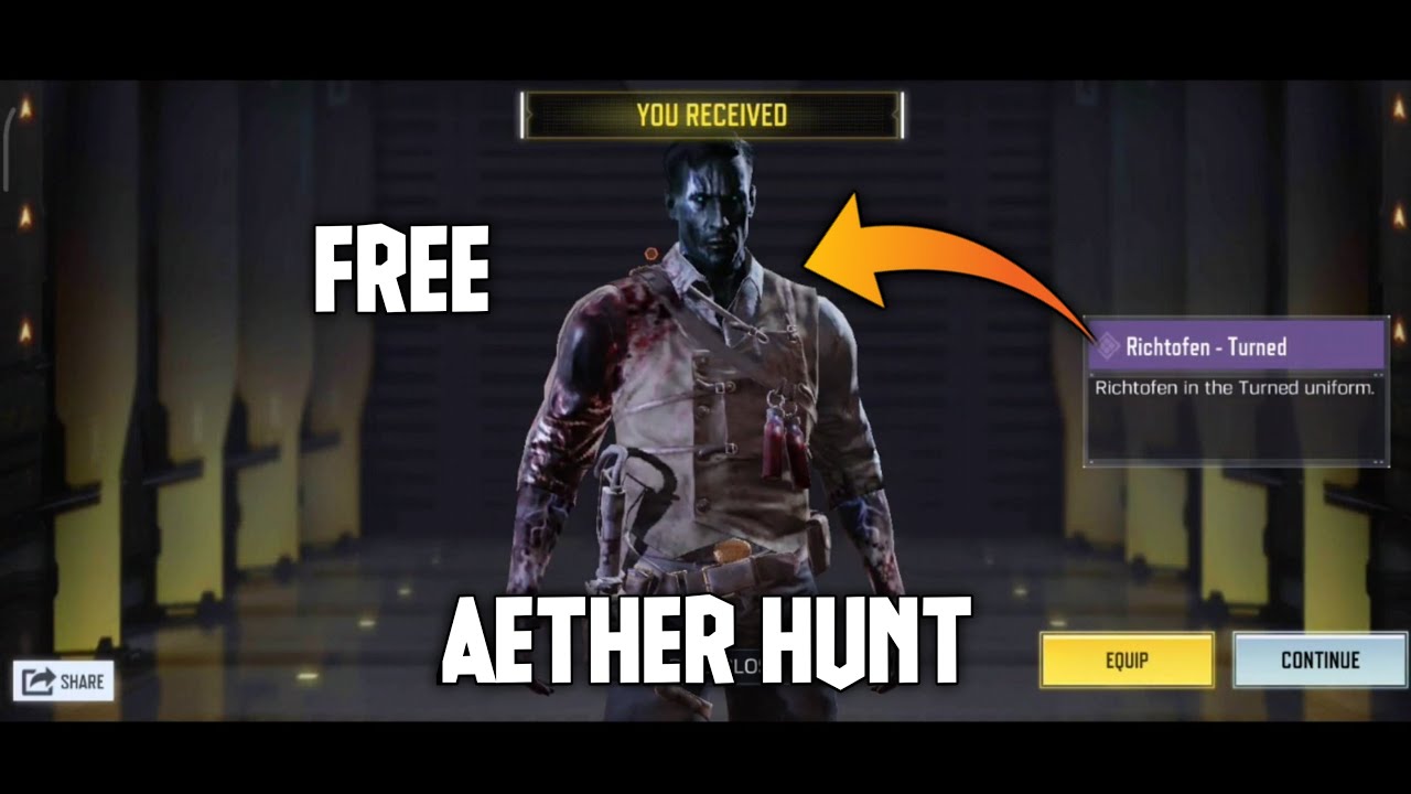 HOW TO GET RICHTOFEN IN AETHER HUNT SEASON 6 CODM S6 COD MOBILE 720p ...