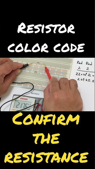 Resistor Color Code - YouTube