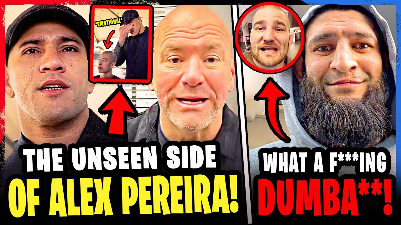 EMOTIONAL Alex Pereira BREAKS DOWN IN TEARS! MMA Community GOES OFF on ...