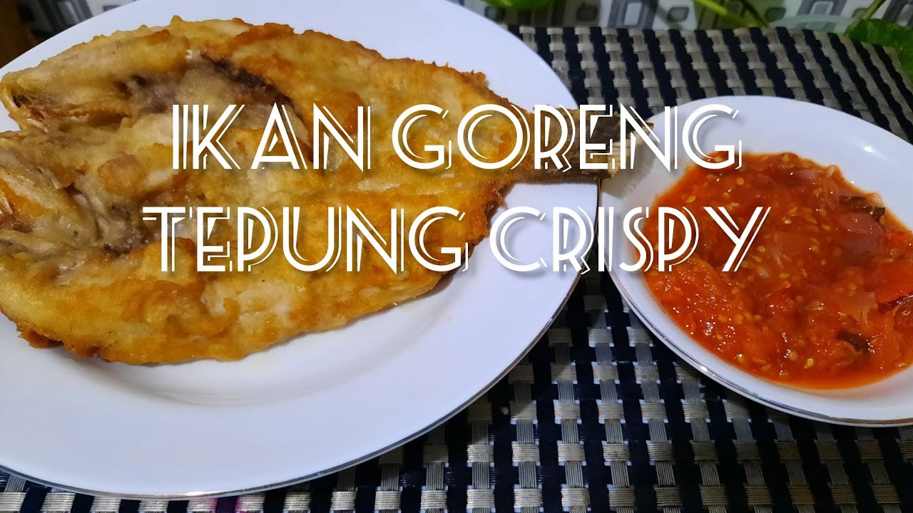 Resep ikan goreng tepung crispy - YouTube