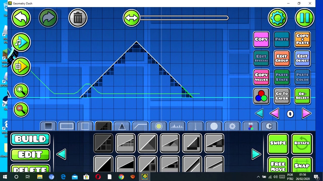 Como Fazer Um Mapa Bom No Geometry Dash #1 - YouTube