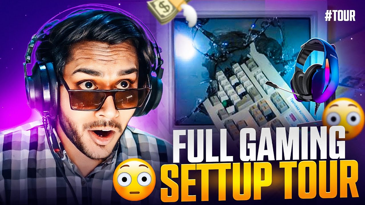 😍 Full Gaming Setup Tour Vlog | Journey Story Of Donkey Plays 🥺 - YouTube