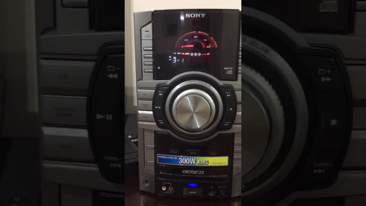 MINI SYSTEM SONY GT222 - YouTube