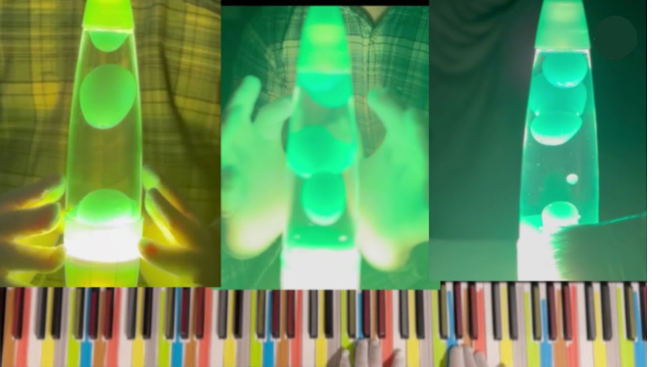 ASMR Multi Lava Lamp Tingly Explosions Music #piano #asmr - YouTube