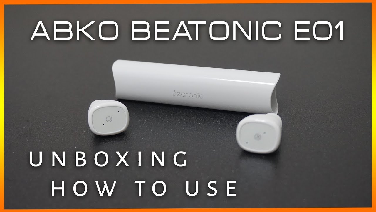 저렴한 에어팟 대체품! ABKO BEATONIC E01 unboxing review 언박싱 + 간단 리뷰 / 앱코 비토닉 가성비 무선 블루투스 이어폰 - YouTube
