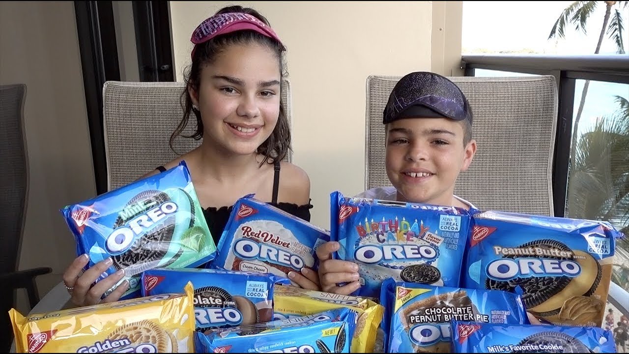Oreo Challenge | Grace's Room - YouTube