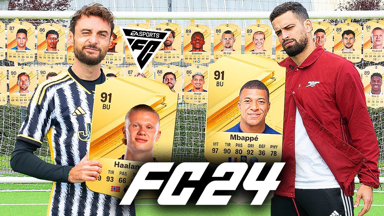 QUI CRÉERA LA MEILLEURE DRAFT FC24 DANS LA VRAIE VIE ? - YouTube