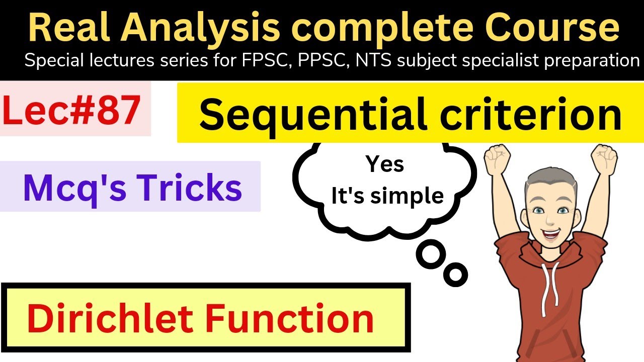 Finding Sequential criterion for continuity #mathematics #ppsc #fpsc # ...