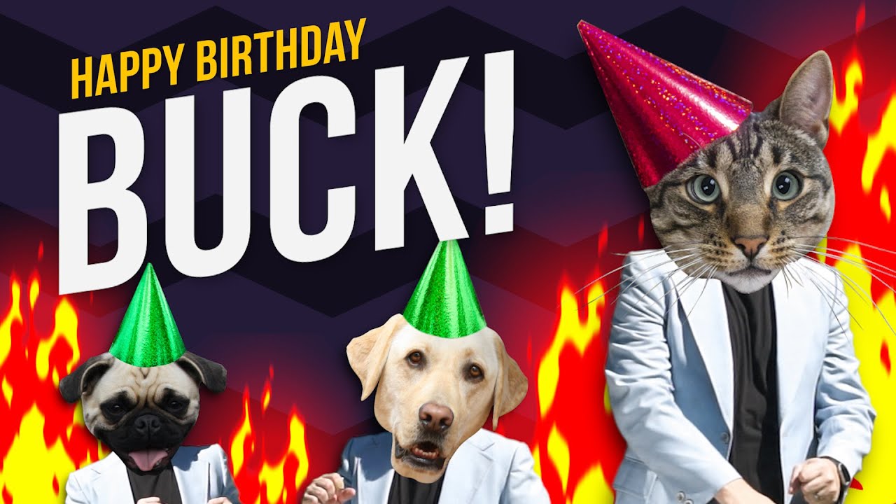 Happy Birthday Buck - Its time to dance! - YouTube