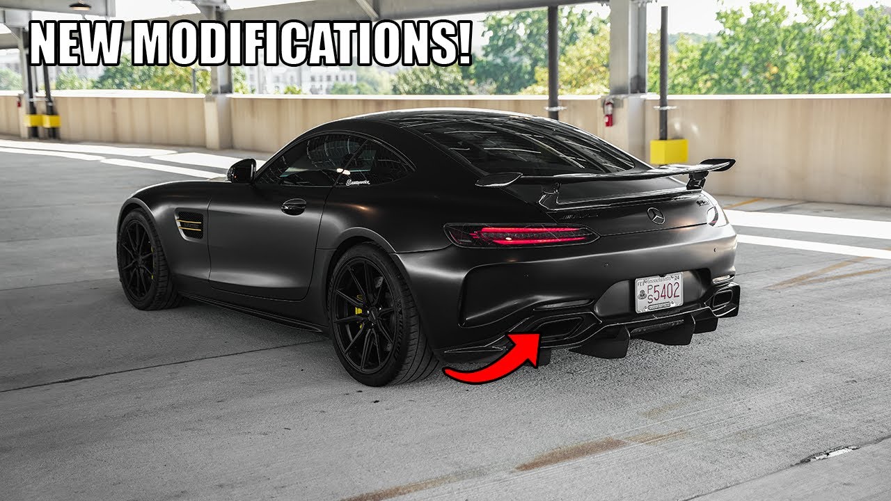 Installed Two GAME-CHANGING Modifications On My AMG GTS! - YouTube