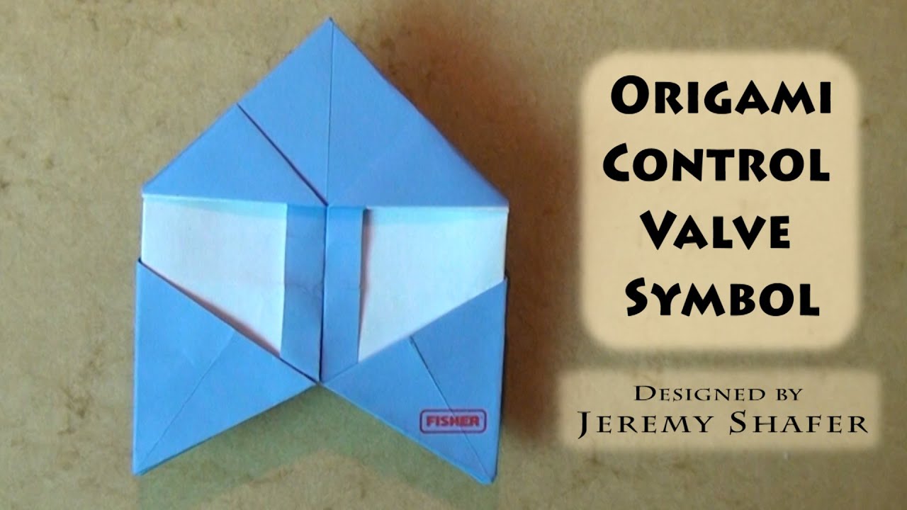 Origami Control Valve Symbol - YouTube