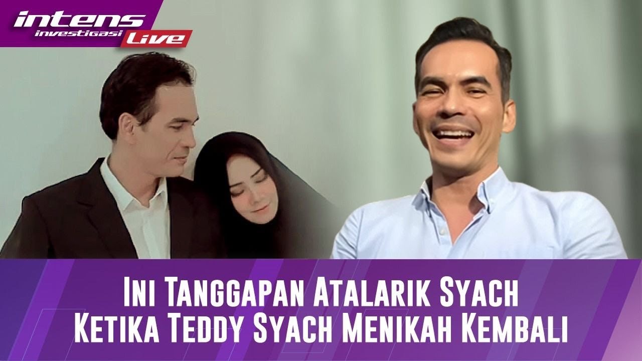 Live Teddy Syah Menikah Lagi Ini Tanggapan Atalarik Syah - YouTube