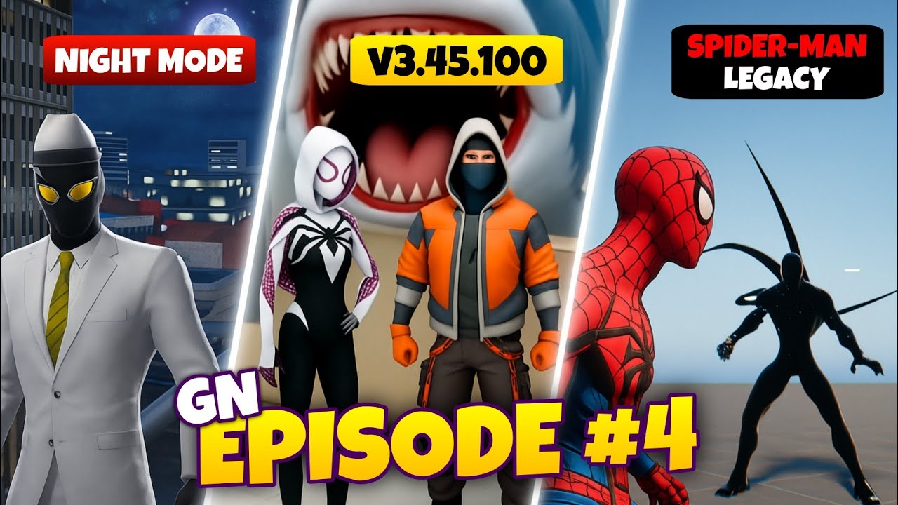 Spider Fuser Night Mode, Spider Fighter 3 New Update, LAC New Update ...