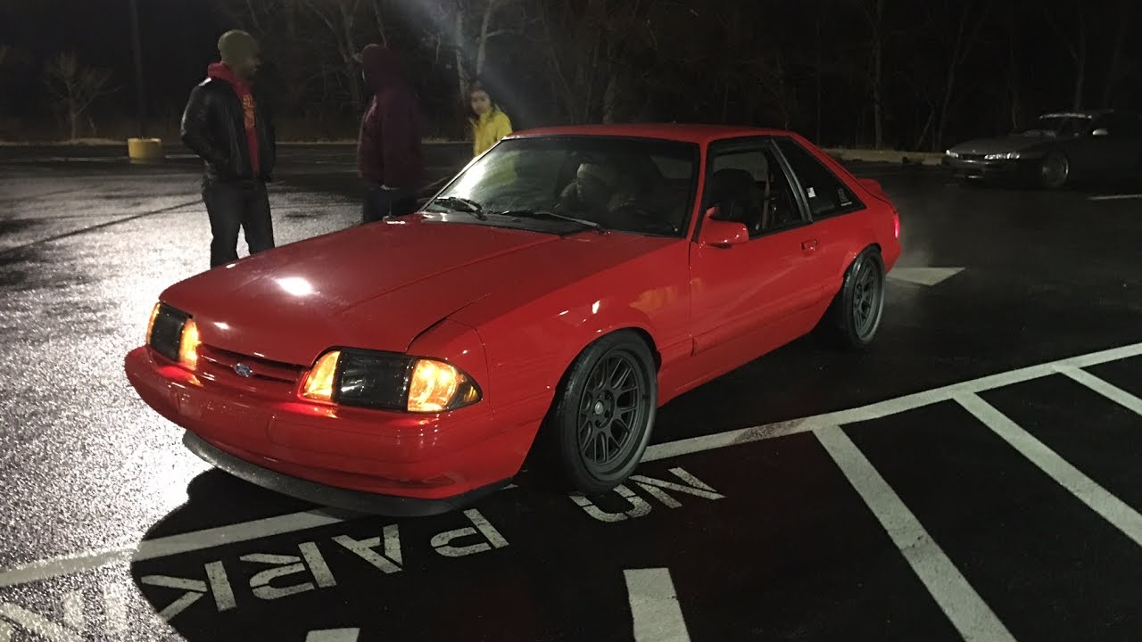 I Got To Drift A V8 Fox Body Mustang! - YouTube