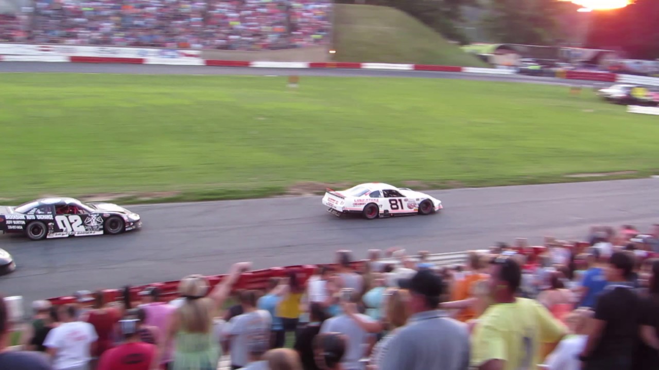 Bowman Gray 6-3-17 Taylor Branch upset with Zack Clifton - YouTube