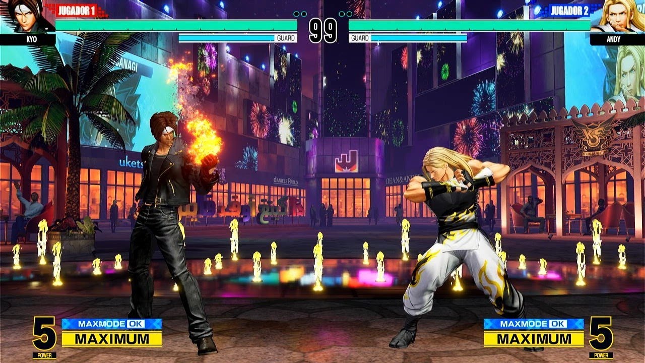 KYO VS ANDY - KOF XV - YouTube