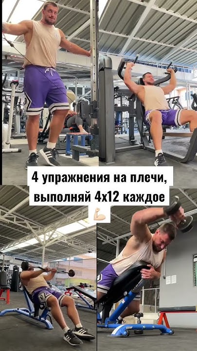 Забирай тренировку для мощных плеч💪🏻 Shorts Gym Training Trainer