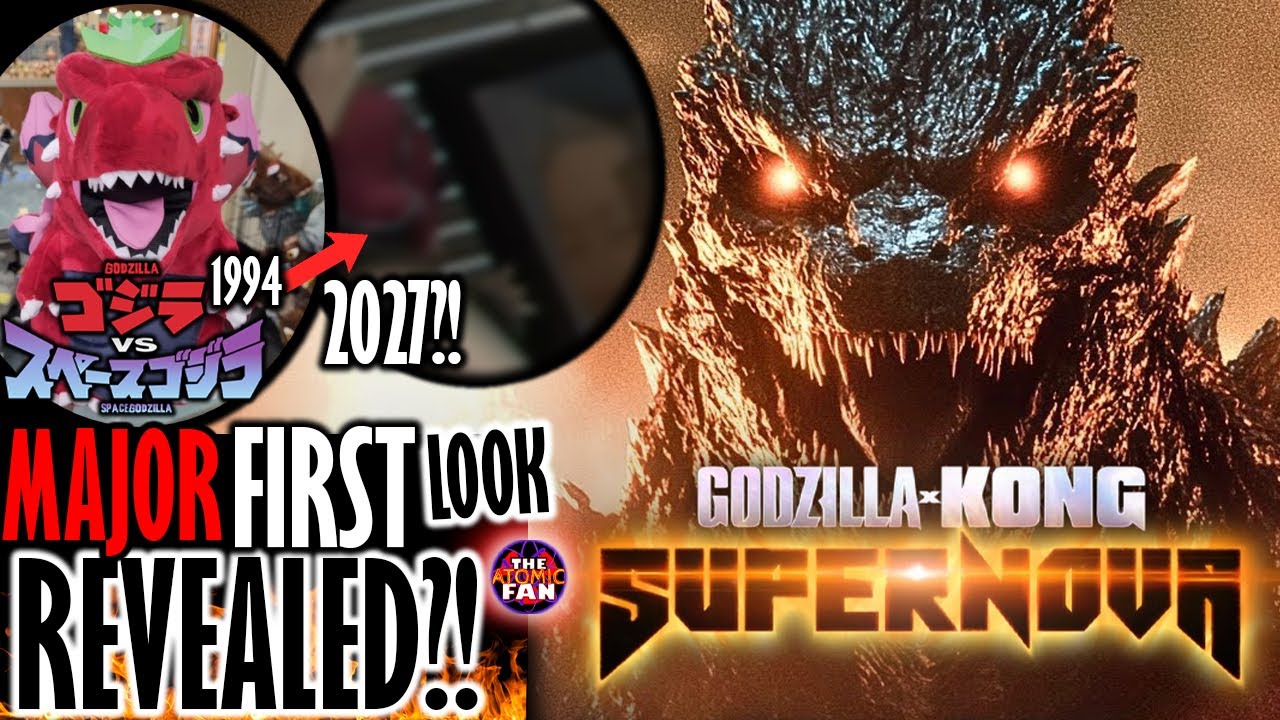 First Look at COSMIC VILLAIN?! Godzilla x Kong Supernova Reveals Tease ...