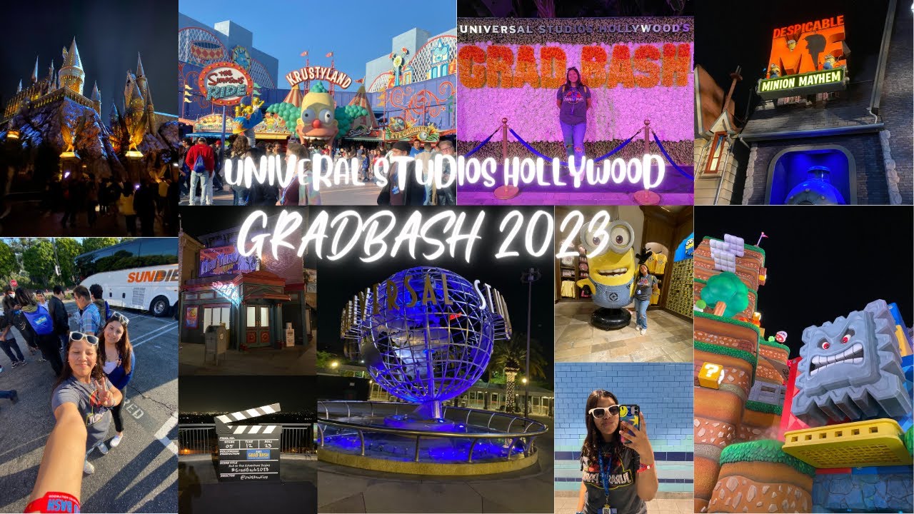 gradbash 2023 Universal Studios Hollywood - YouTube
