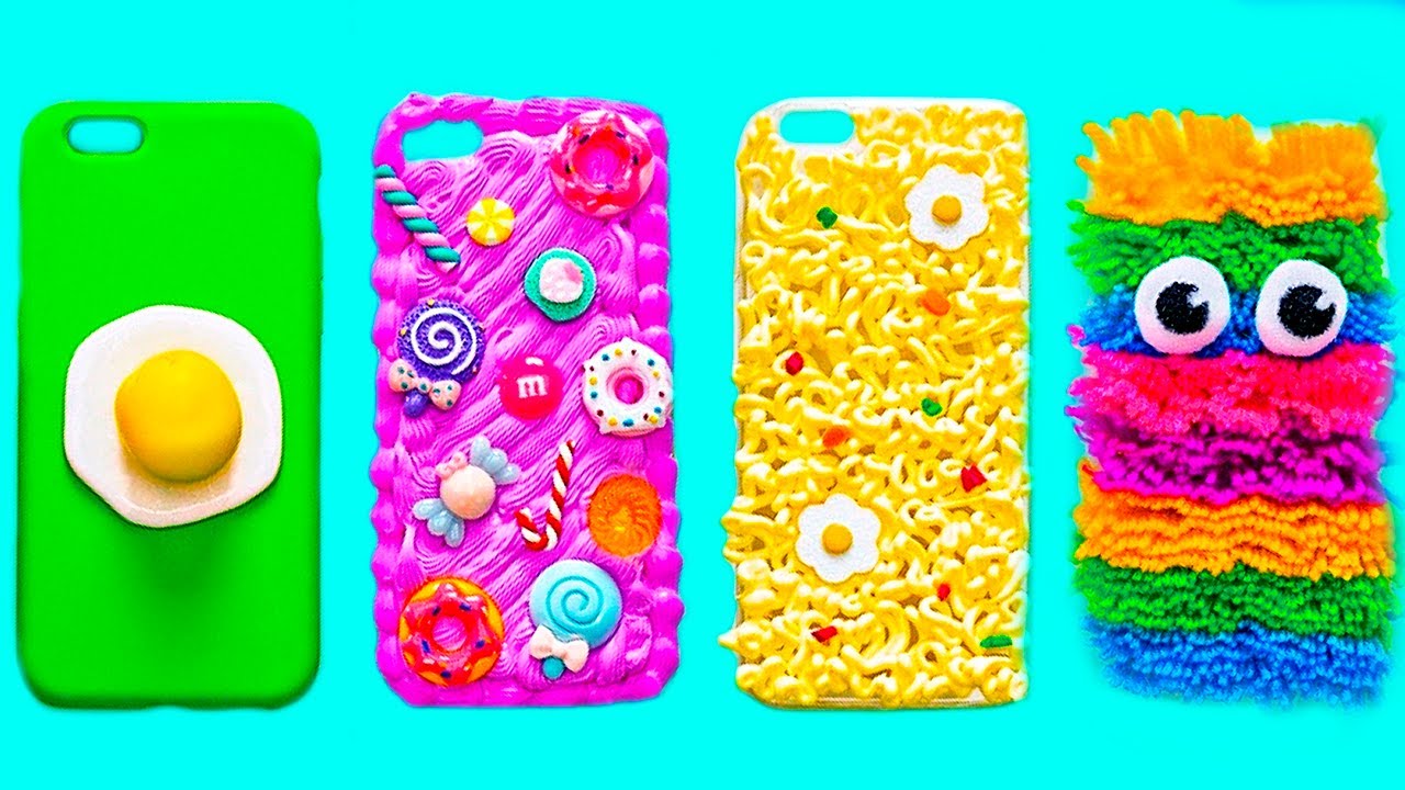 30 COOL AND FUNNY PHONE CASE IDEAS TO MAKE YOUR DEVICE BRIGHTER - YouTube
