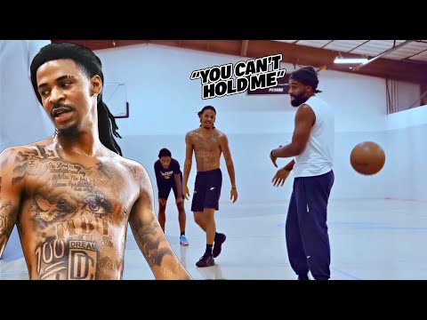 Ja Morant GOES CRAZY IN OPEN RUNS Against ELITE LEVEL HOOPERS!
