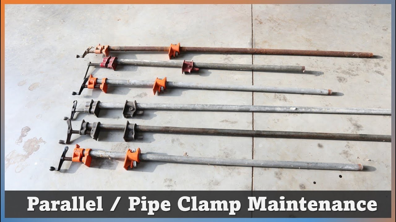 #206: Parallel Pipe Clamp Care & Maintenance - YouTube