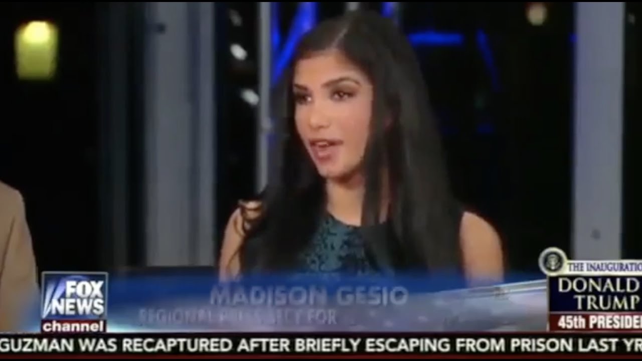 Madison Gesiotto on "Fox and Friends Weekend" FNC 01/21/2017 - YouTube