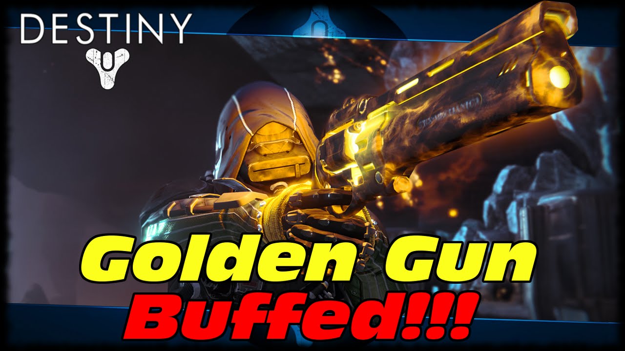 Bungie FINALLY Buffs Golden Gun Damage Output! Destiny Gunslinger ...