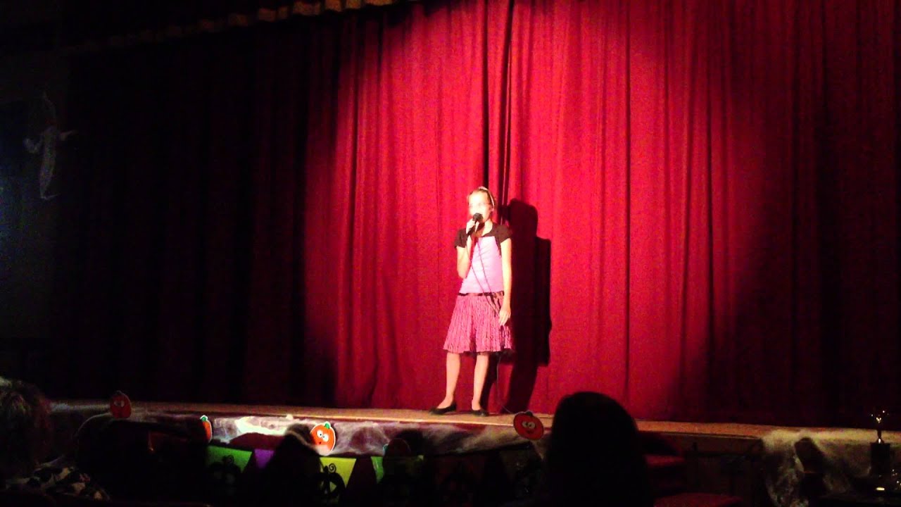 Cheyenne singing at 2012 talent show - YouTube
