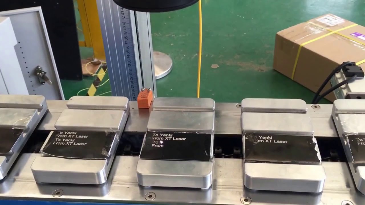 XT LASER - 20w XTL F20 Fiber laser marking machine with Flying marking ...