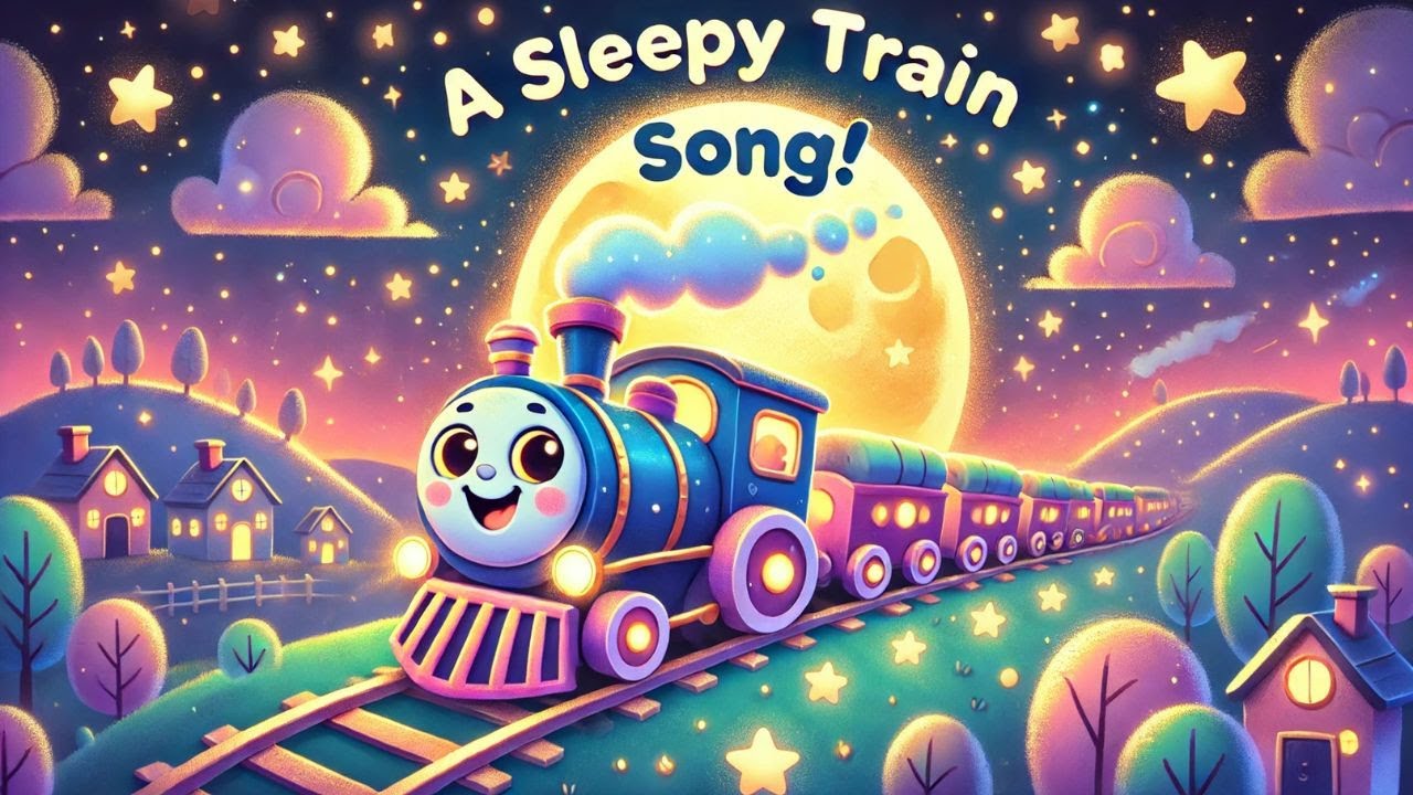A Sleepy Train Song | Five-Minutes Bedtime Song | Soothing #lullaby # ...