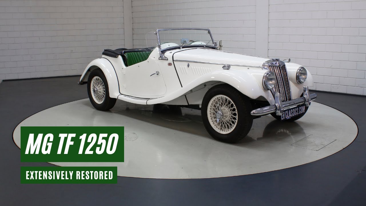 MG TF 1250 | Extensively restored | History known | 1955 -VIDEO- www ...