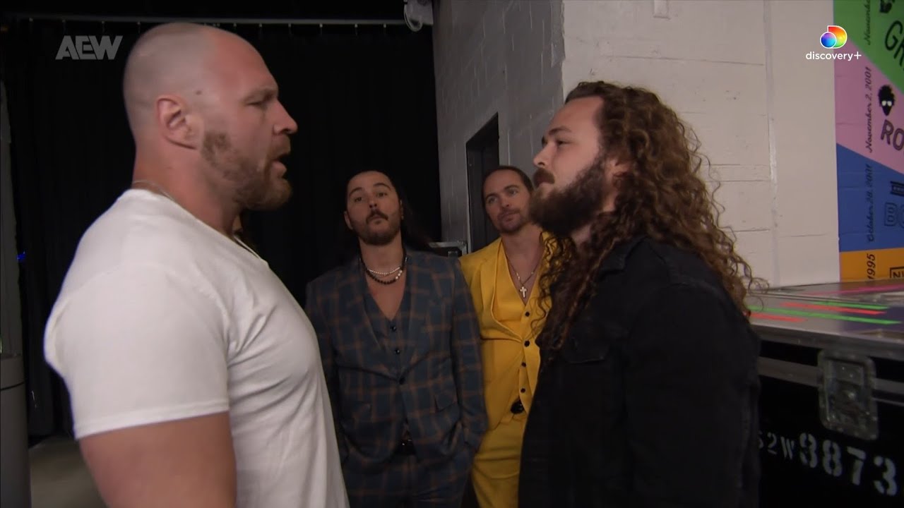 Jon Moxley Confronts Jack Perry The Elite AEW Dynamite Highlights Today ...