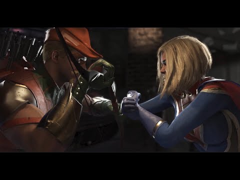 Injustice 2: Legendary Edition – Power Girl VS Green Arrow - YouTube