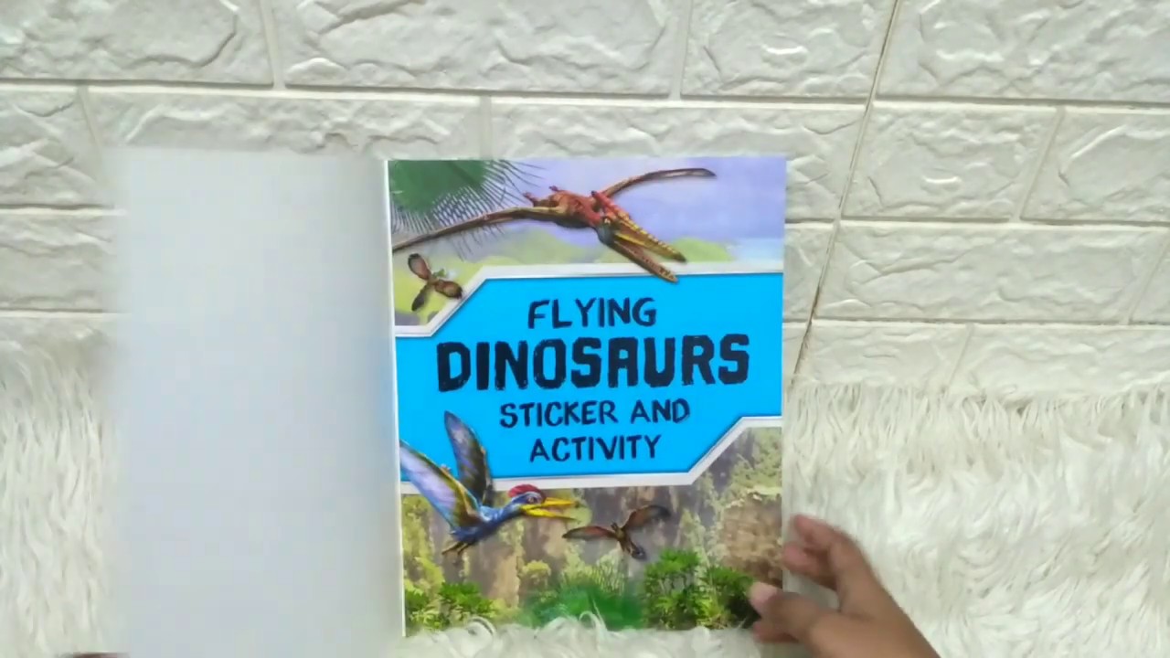 Flying Dinosaurs Sticker and Activity Book (Over 250 Awesome Stickers ...