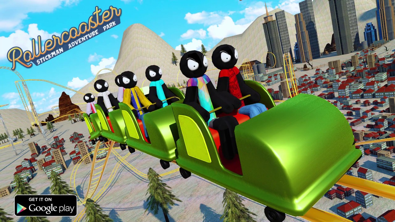 Stickman Roller Coaster Thrill Ride Official Video - YouTube