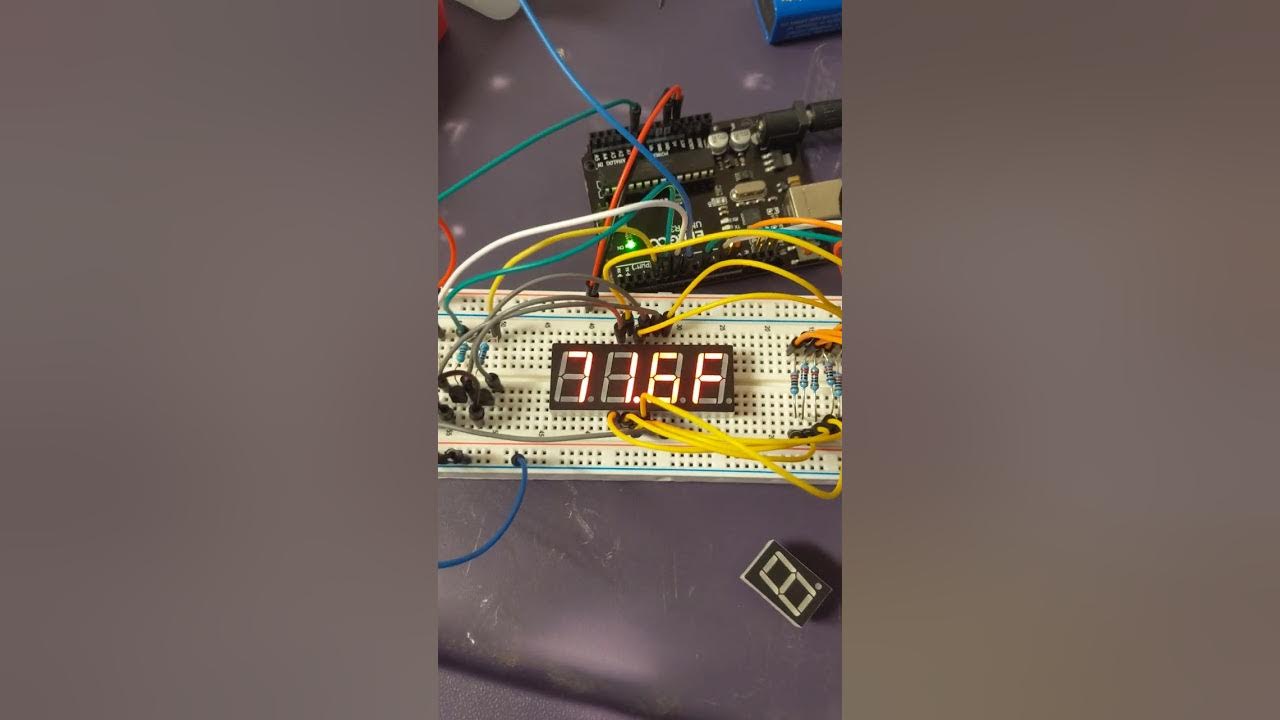 ECEN 101 Final project: Digital Thermometer on a 4 Digit Seven Segment ...