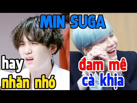 [BTS Funny vietsub] | MIN SUGA thanh niên hay NHĂN NHÓ và có đam mê CÀ KHỊA | BTS vietsub